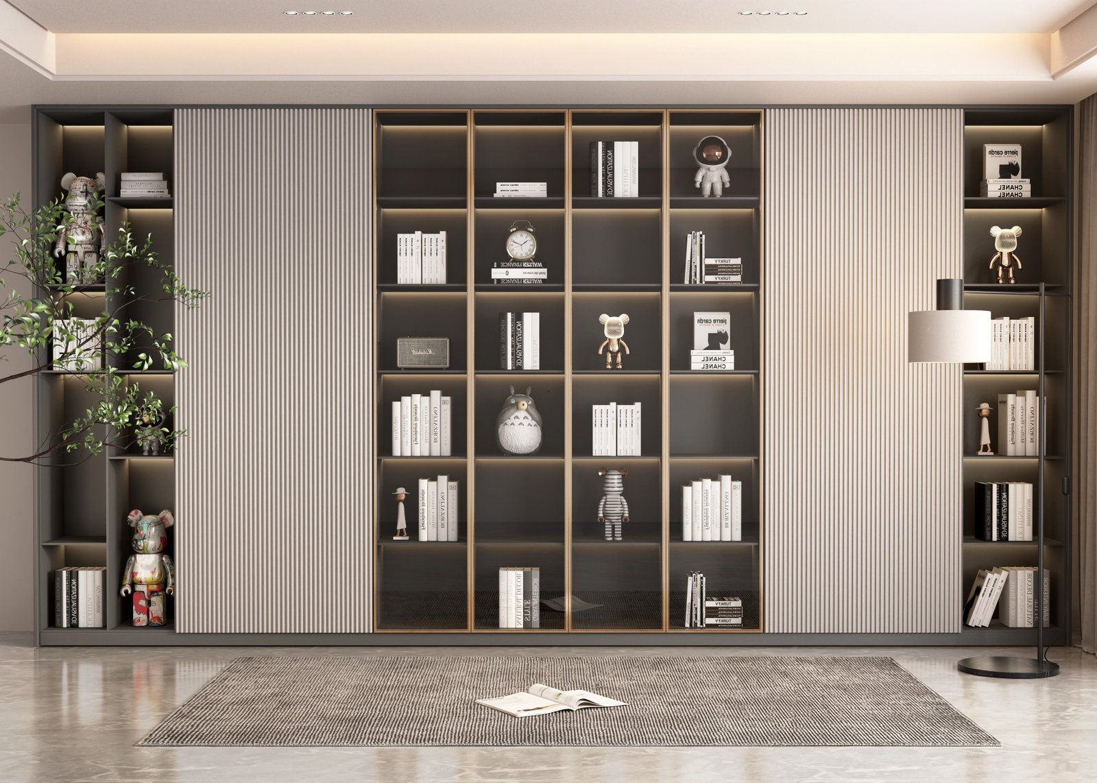 Floor-to-Ceiling Bookshelf: Stylish Storage for Home Libraries - George ...